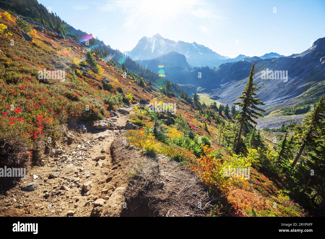 Hiking in mt baker area hi-res stock photography and images - Alamy
