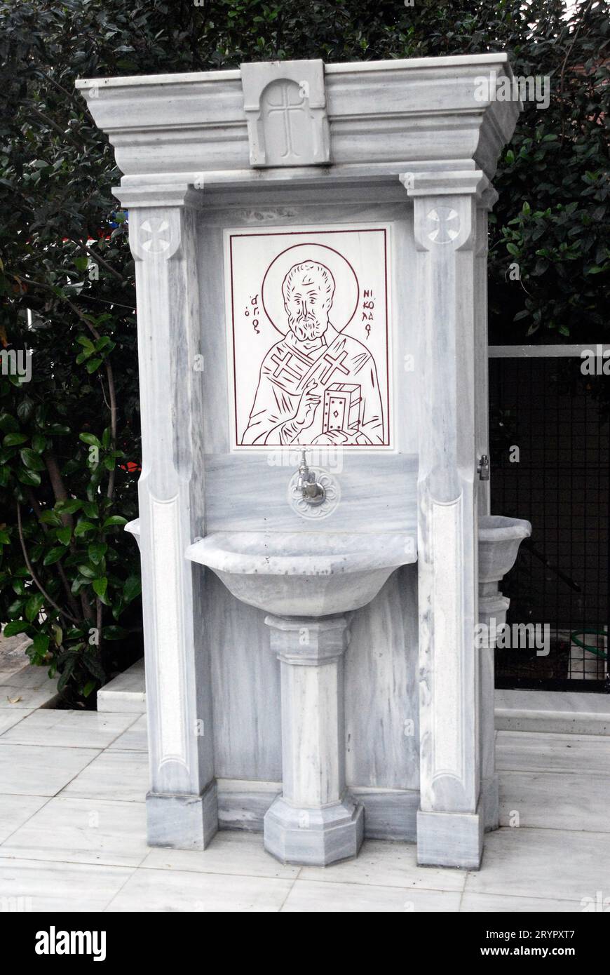 Greece, Athens, Penteli monastery (part 3 Stock Photo - Alamy