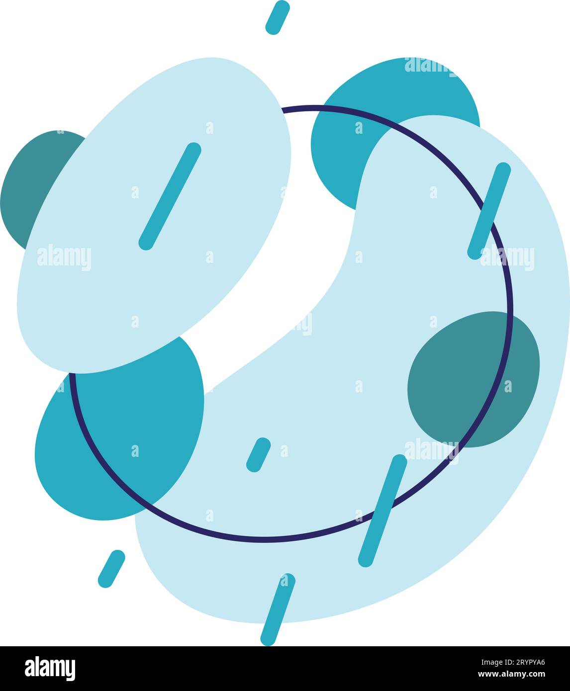 Organic Abstract Forms Fluid And Irregular Elements In Creative And Simple Amoeba Amorphous