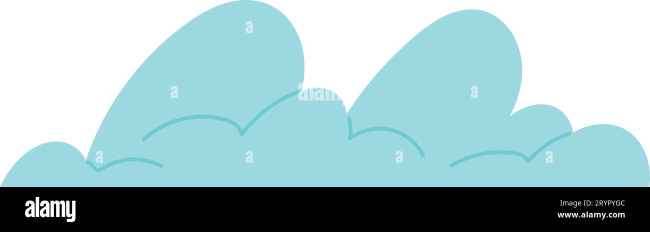 Steam cloud puffs of different shapes and sizes. Isolated abstract ...