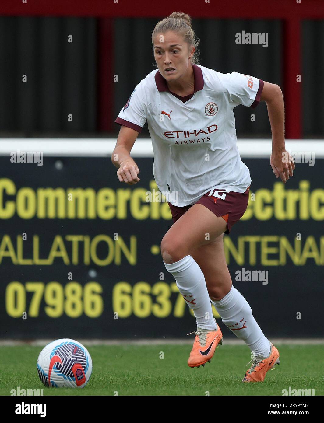 Manchester City's Filippa Angeldahl during the Barclays Women's Super ...