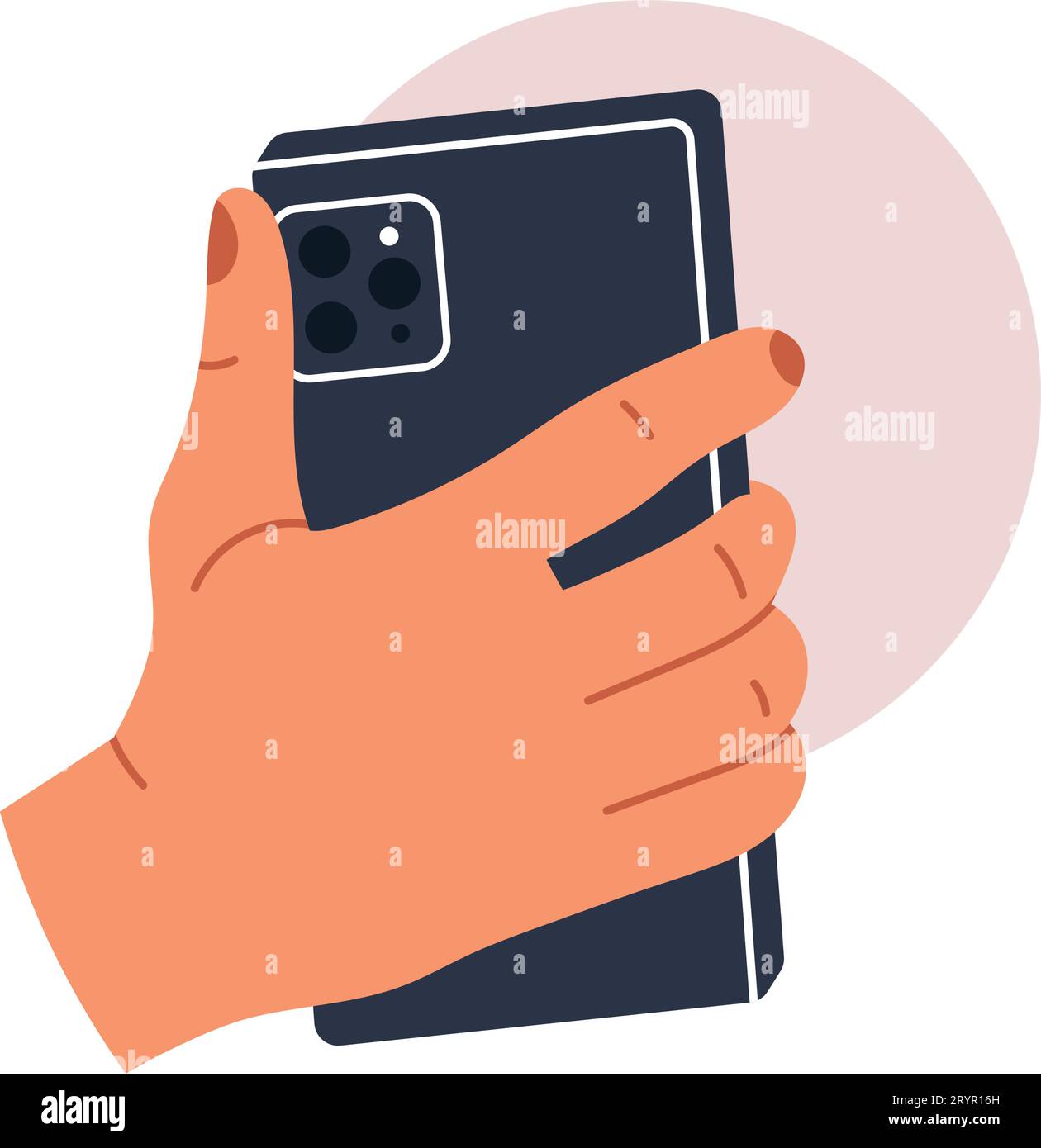 Scrolling thumb Stock Vector Images - Alamy