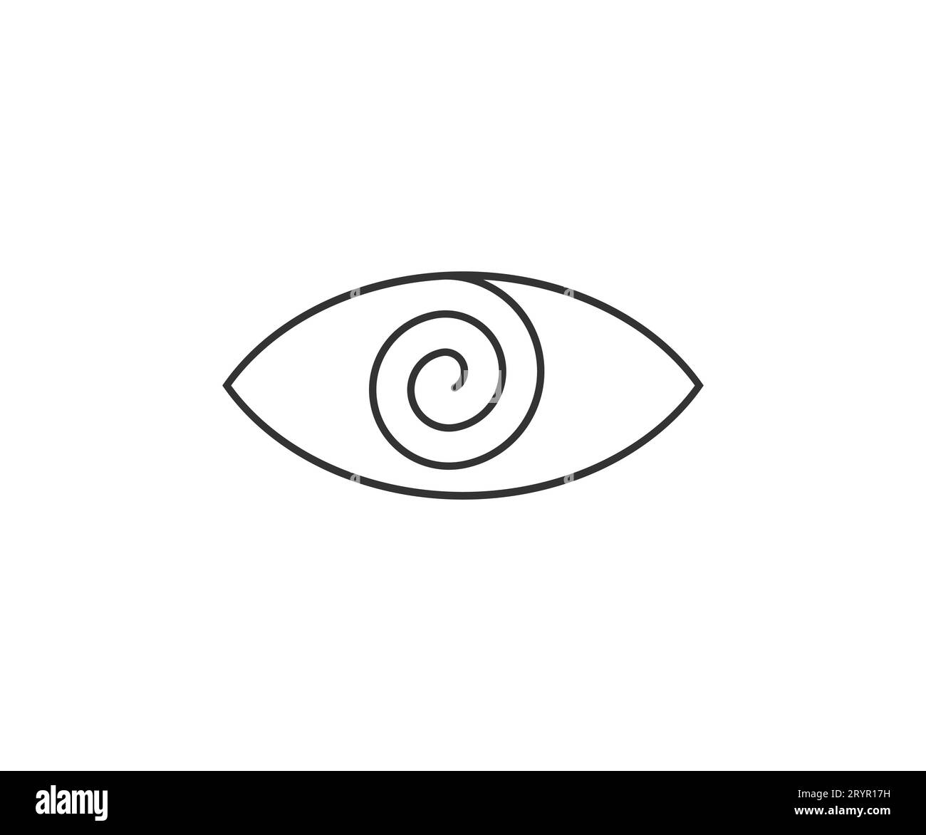 Hypnosis eye spiral hi-res stock photography and images - Alamy
