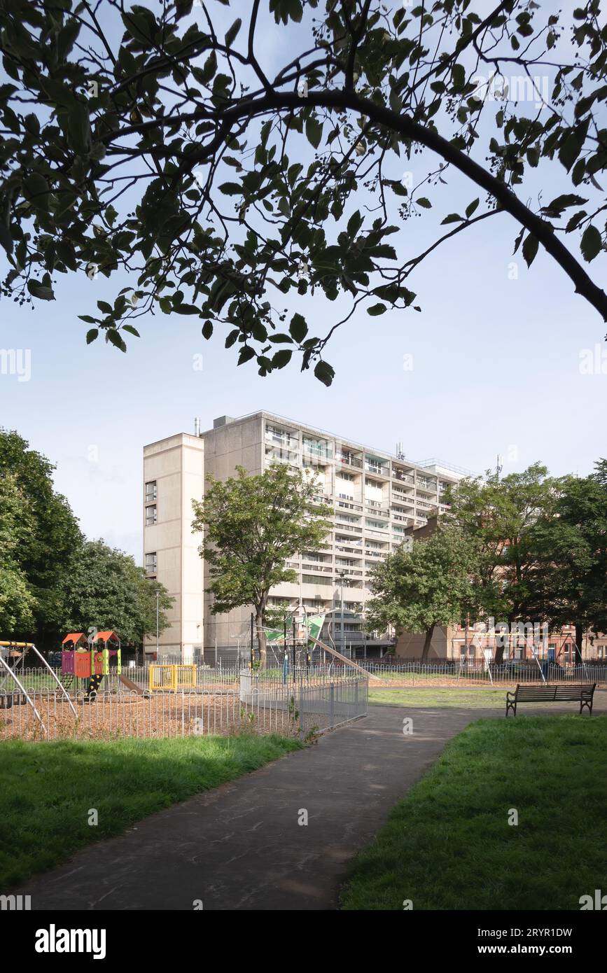 Edinburgh, Scotland, UK - Cables Wynd House (Banana Flats) by Alison ...