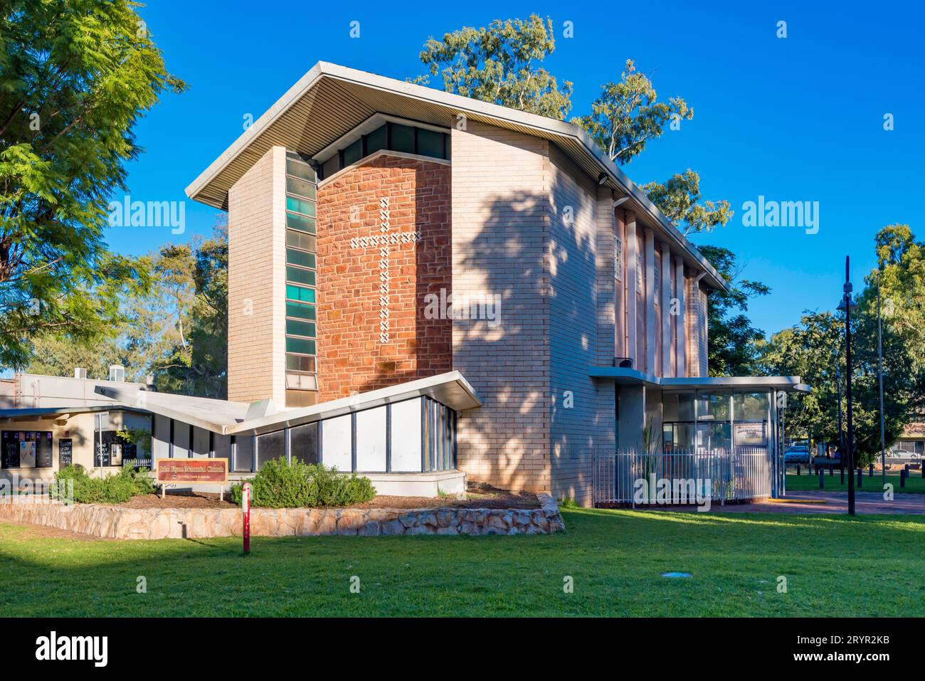 Opened in 1956 and designed by Arthur Phillpott, the John Flynn ...