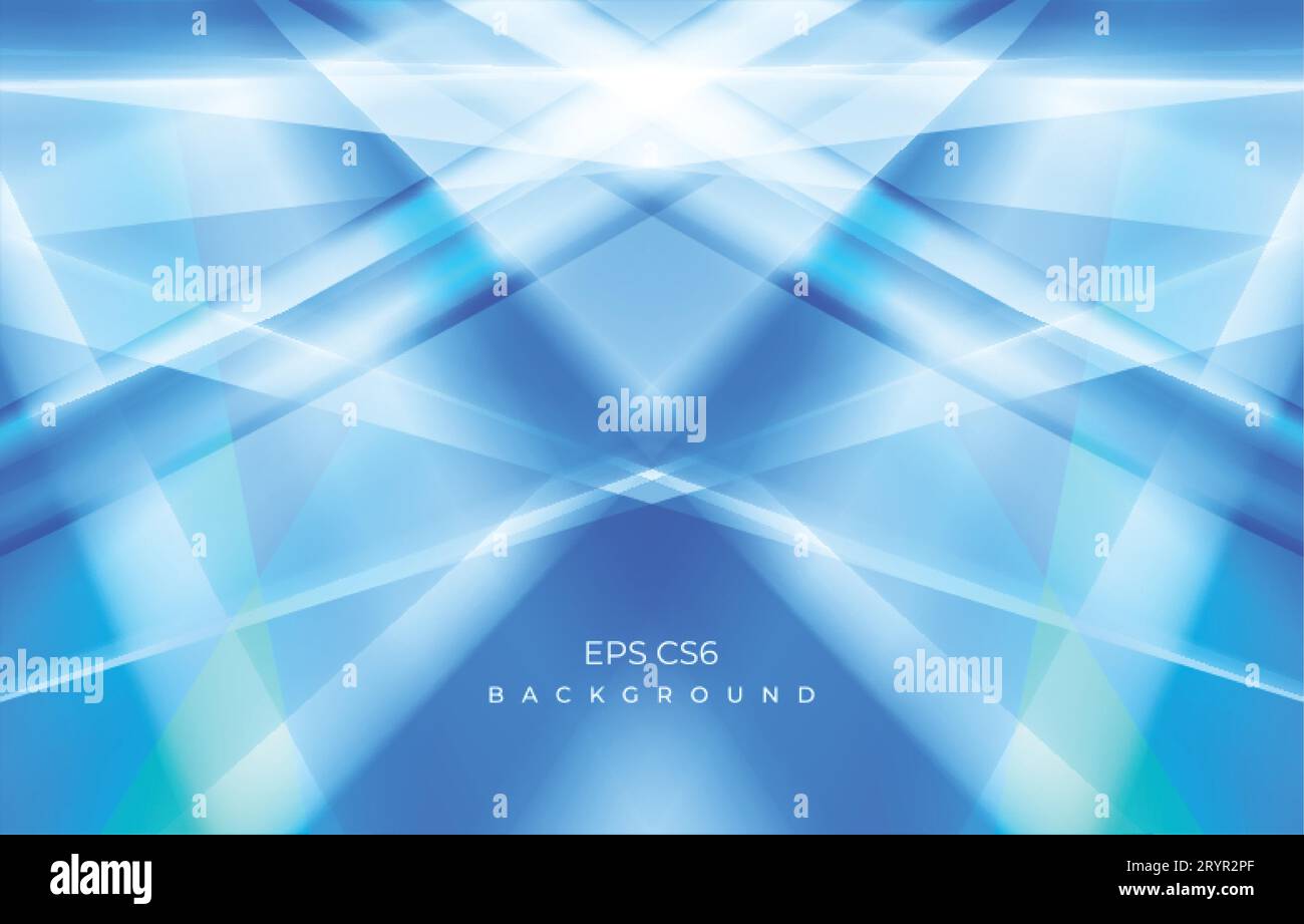 flat creative custom shape with blue color abstract style background ...