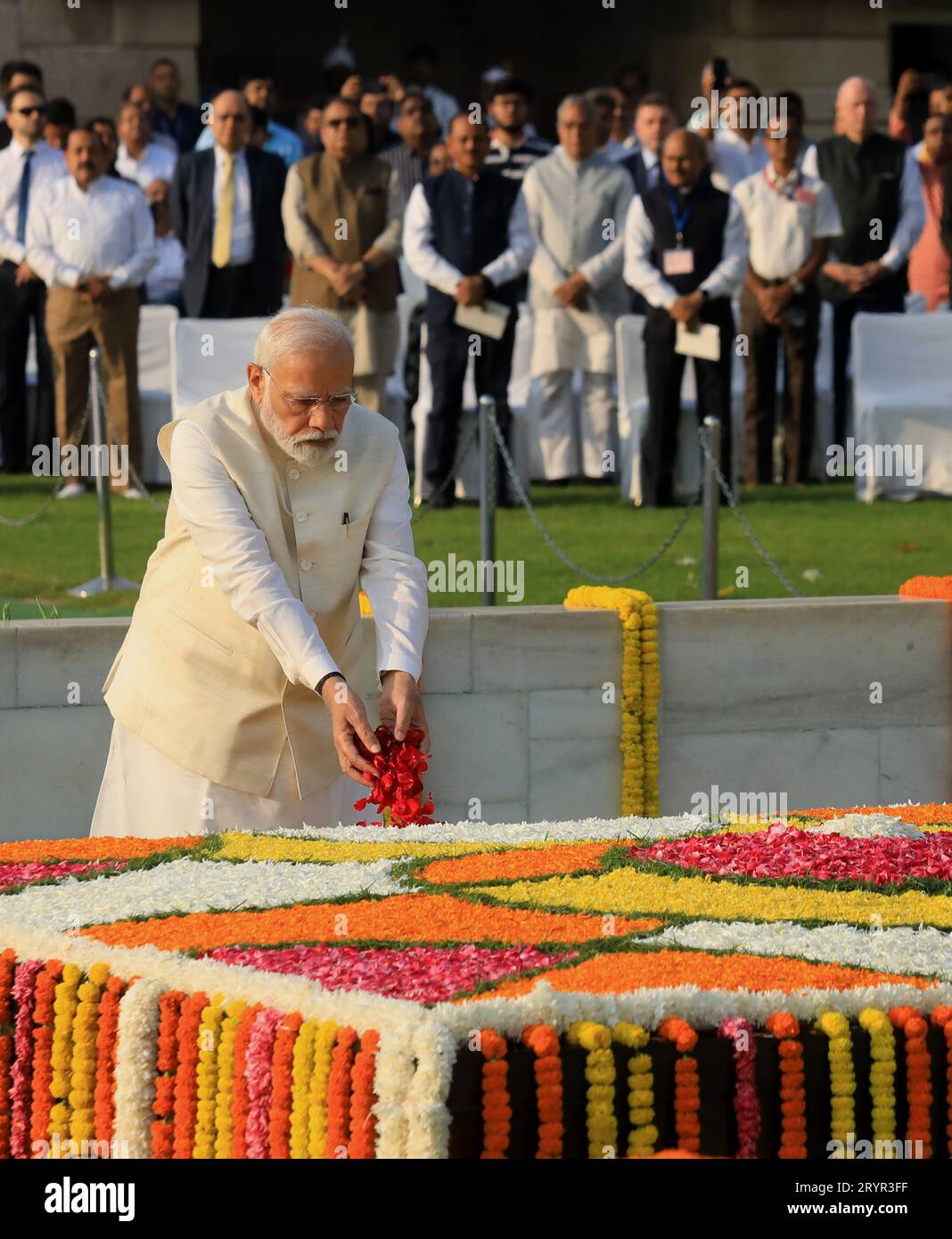 New Delhi, India. 02nd Oct, 2023. India's Prime Minister Narendra Modi ...