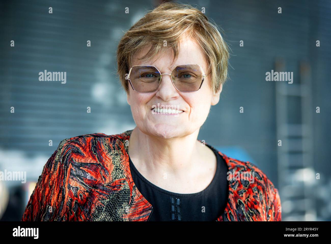 FILE - Hungarian biochemist Katalin Kariko poses for a photo in ...
