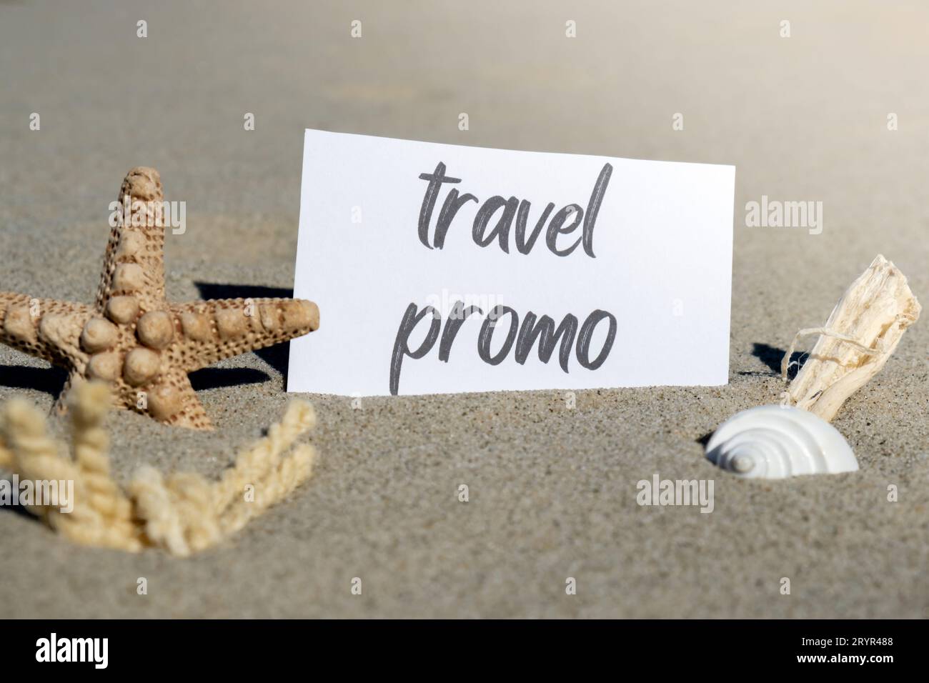 Summer greeting text travel hi-res stock photography and images - Alamy