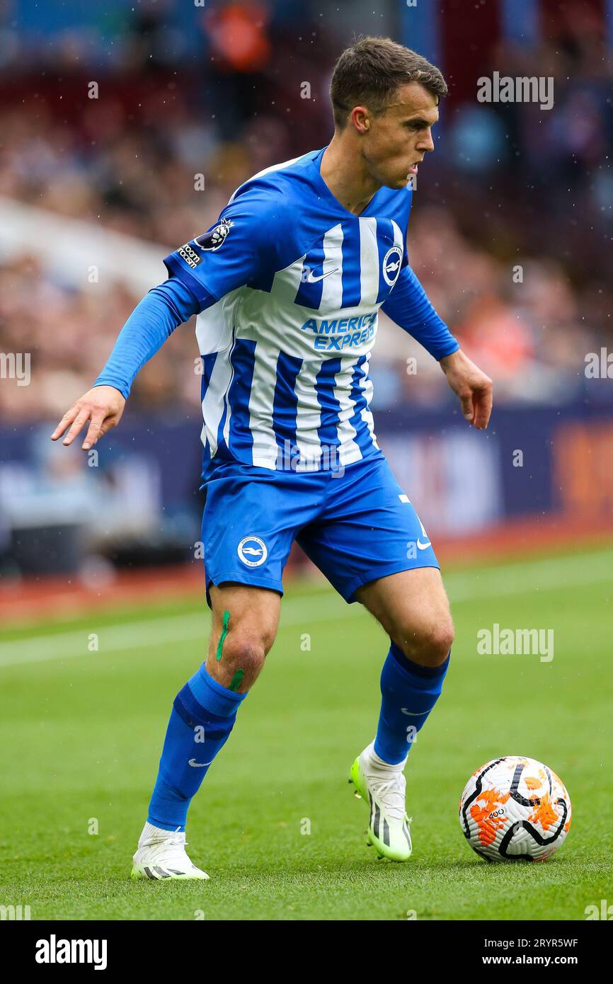 Brighton and Hove Albion's Solly March during the Premier League match ...