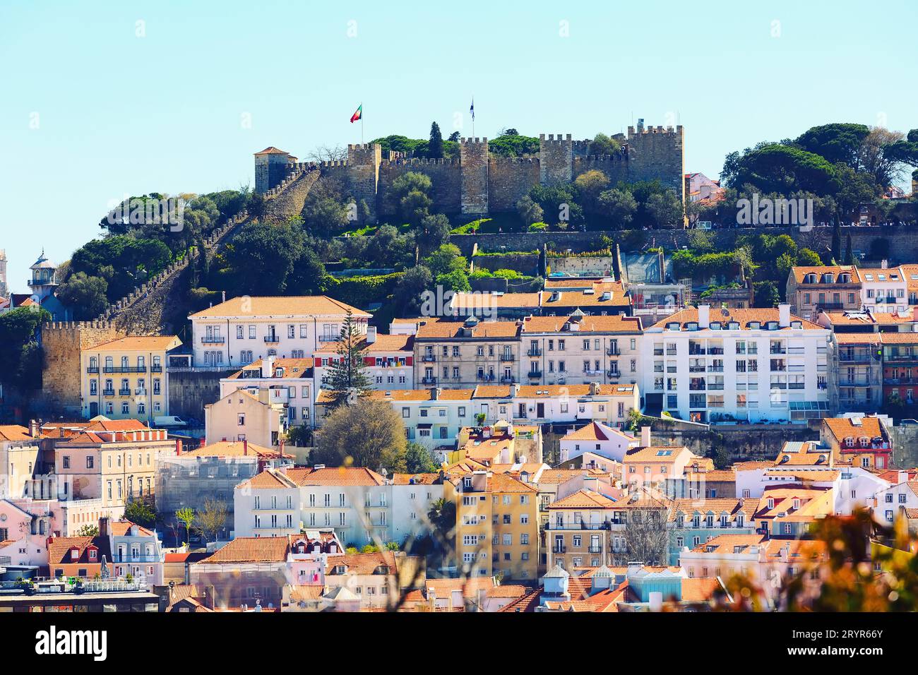 Beautiful aerial lisbon city view hi-res stock photography and images ...