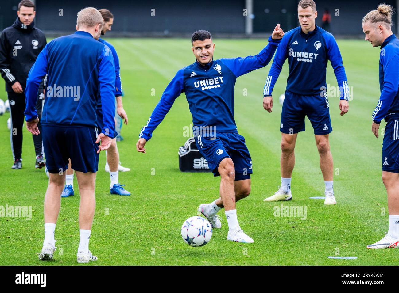 Copenhagen, Denmark. 02nd Oct, 2023. Mohamed Elyounoussi. FC Copenhagen ...