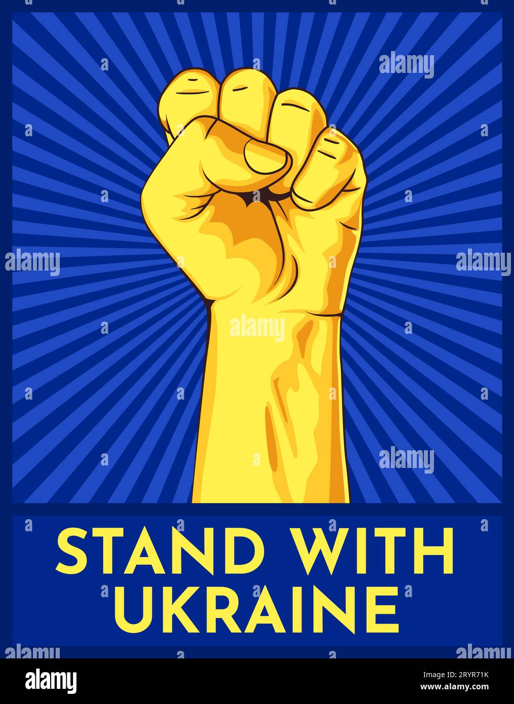 Hand gesture victory flag russia hi-res stock photography and images ...