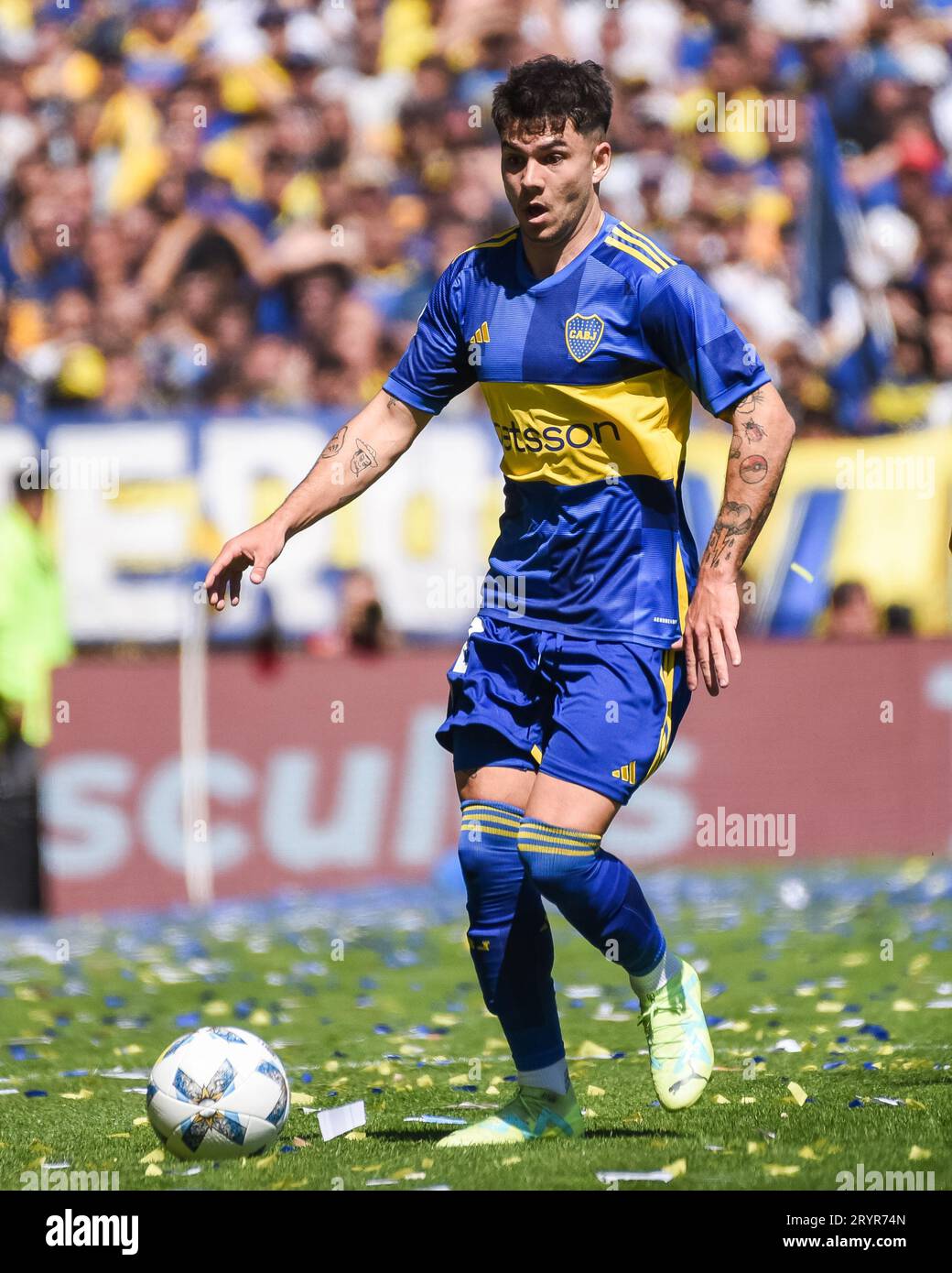 Buenos Aires, Argentina. 01st Oct, 2023. Lucas Blondel of CA Boca ...