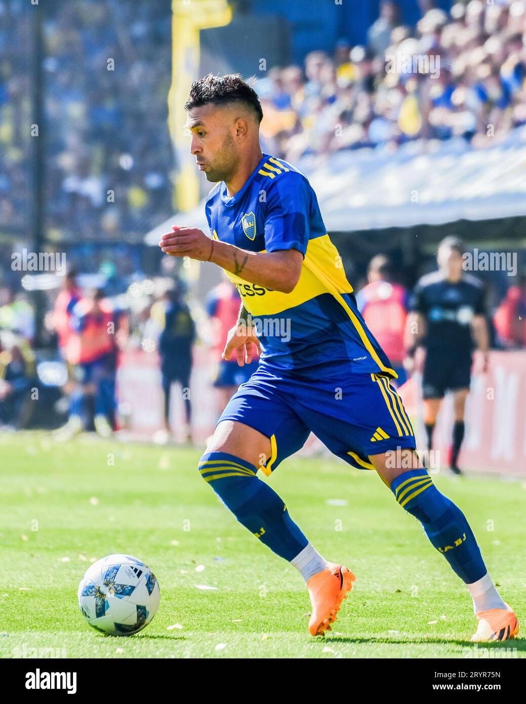 Buenos Aires, Argentina. 01st Oct, 2023. Lucas Janson of CA Boca ...