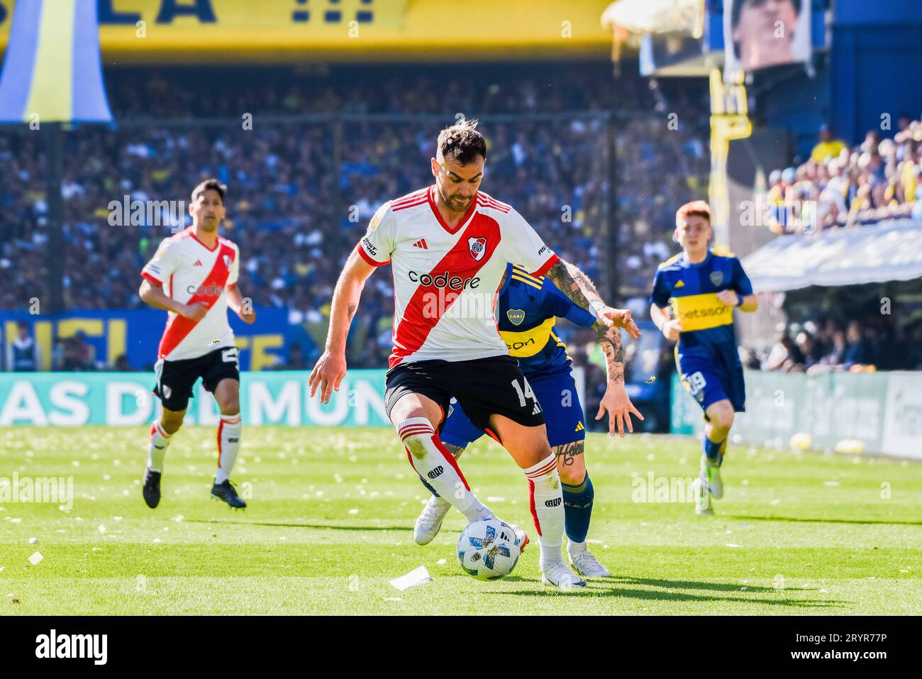 Buenos Aires, Argentina. 01st Oct, 2023. Leandro Gonzalez Pirez and ...