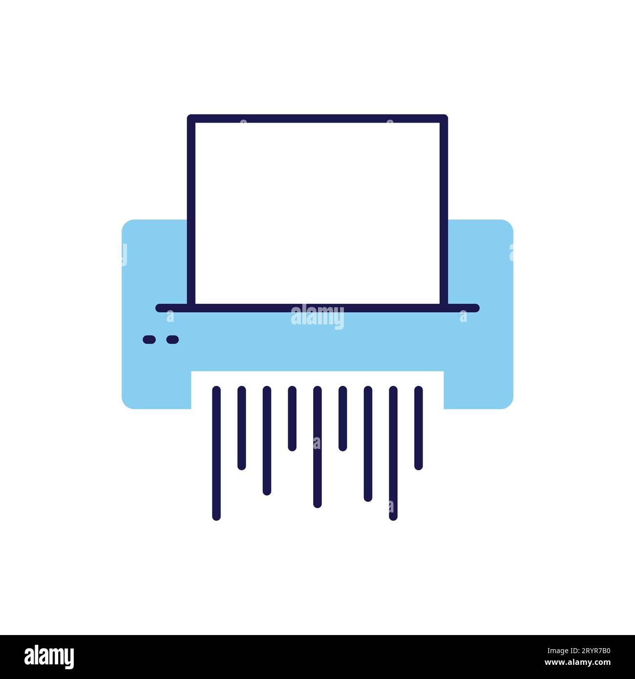 Paper Shredder related vector icon Stock Vector Image & Art - Alamy