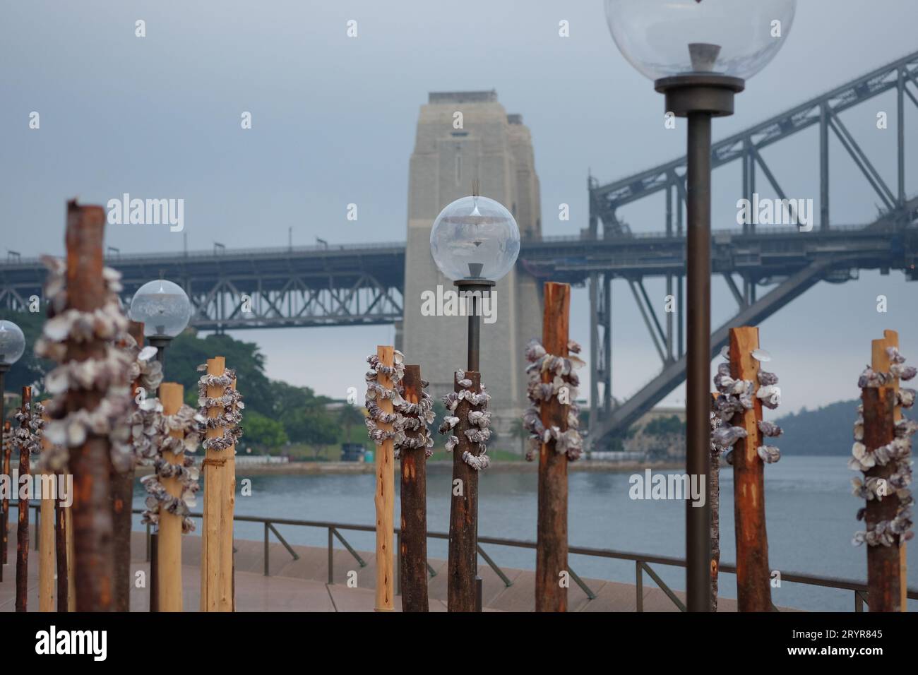 Whispers by Quandamooka artist Megan Cope - Monumental Public Artwork ...