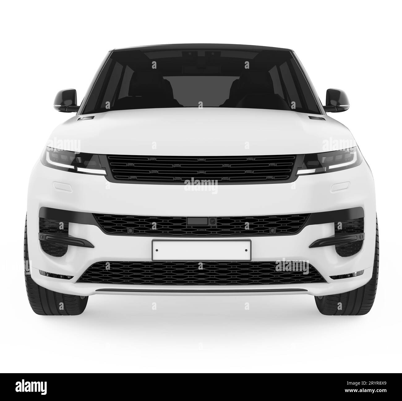 SUV Car Isolated Stock Photo - Alamy