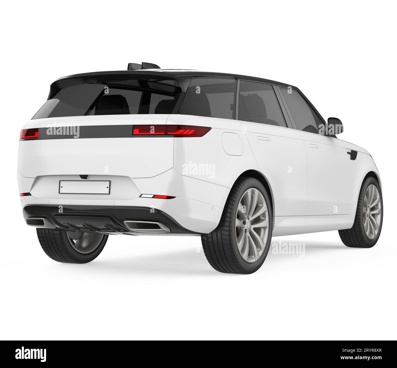 SUV Car Isolated Stock Photo - Alamy