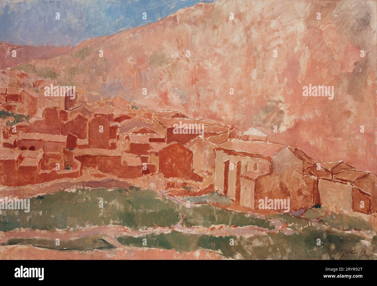 Pablo Picasso/ Gósol, 1906 Stock Photo - Alamy