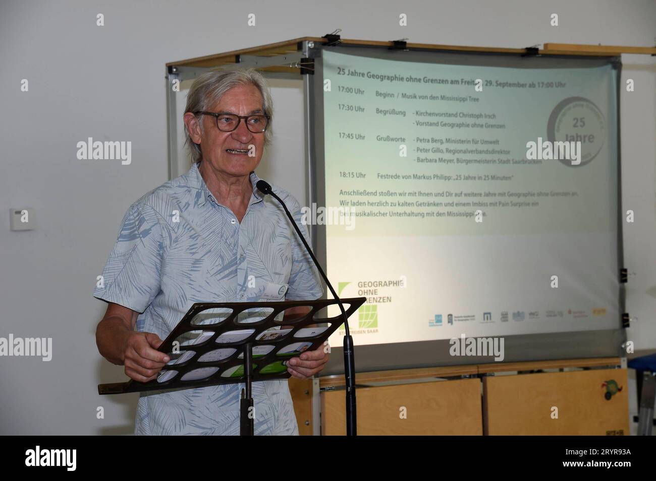 Der Verein Geographie ohne Grenzen feiert am Freitag 29.09.2023 in ...