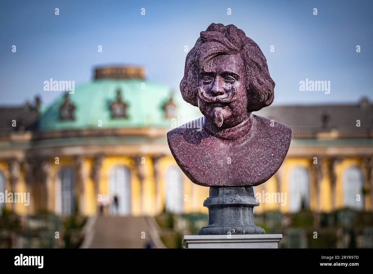 Potsdam, Landeshauptstadt Brandenburg: Schloss Sanssouci und ...