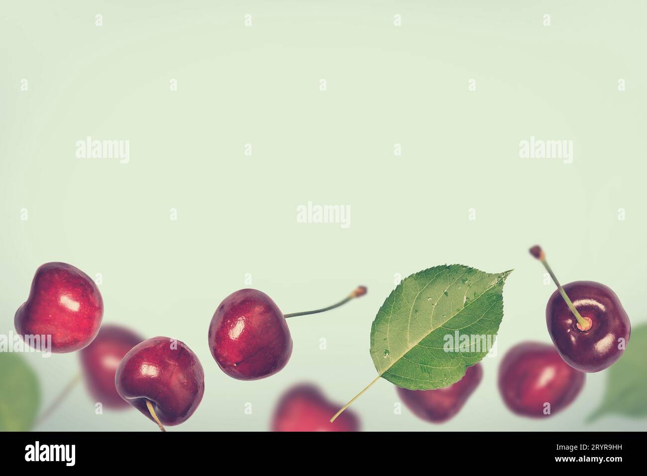 Cherry collage hi-res stock photography and images - Alamy
