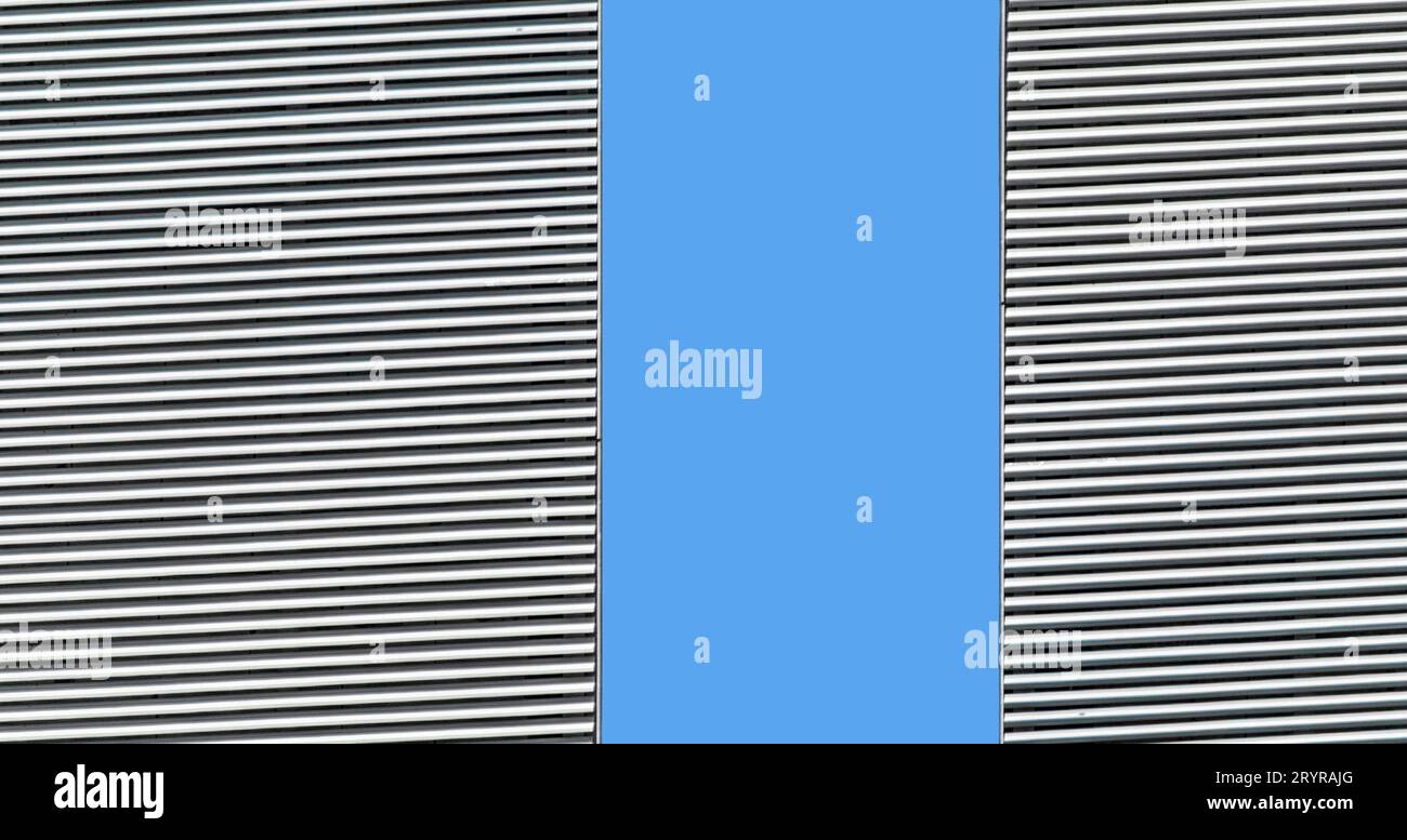 Black white striped building hi-res stock photography and images - Alamy