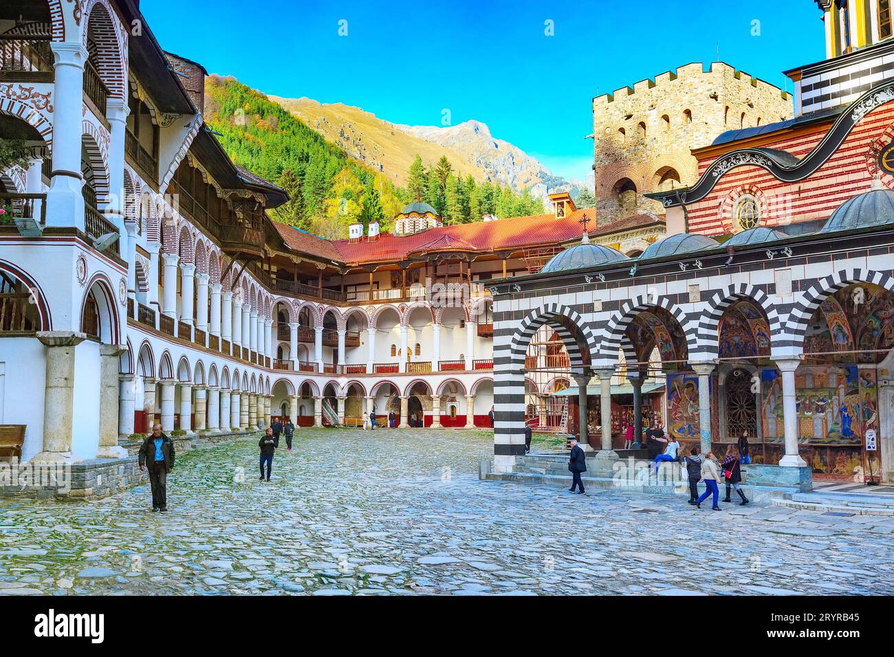 Rila Monastery, Bulgaria Stock Photo - Alamy