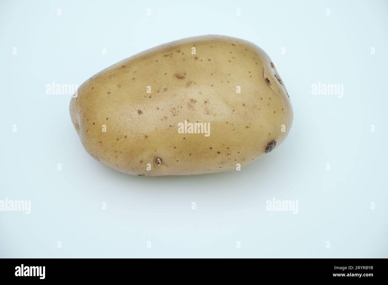 Potato isolated on white background. Harvest new. top view Stock Photo ...