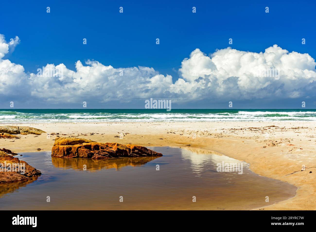 Gorgeous Pe de Serra beach in Bahia Stock Photo - Alamy