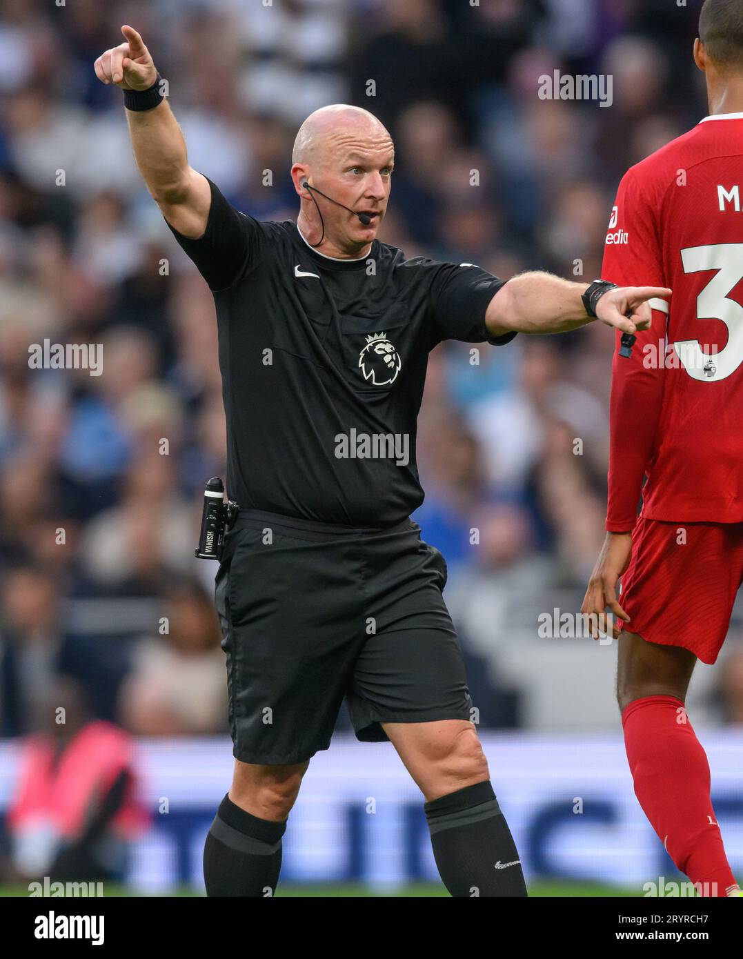 London, UK. 30th Sep, 2023 - Tottenham Hotspur v Liverpool - Premier ...
