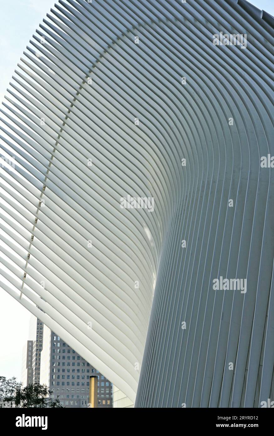 The Oculus World Trade Center transportation hub at Ground Zero in ...