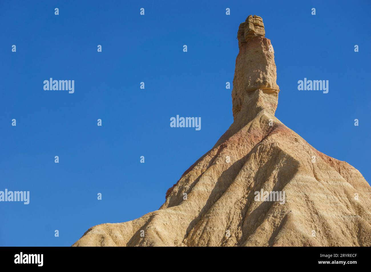 Castil de tierra a famous iconic rock formation at desert landscape of ...