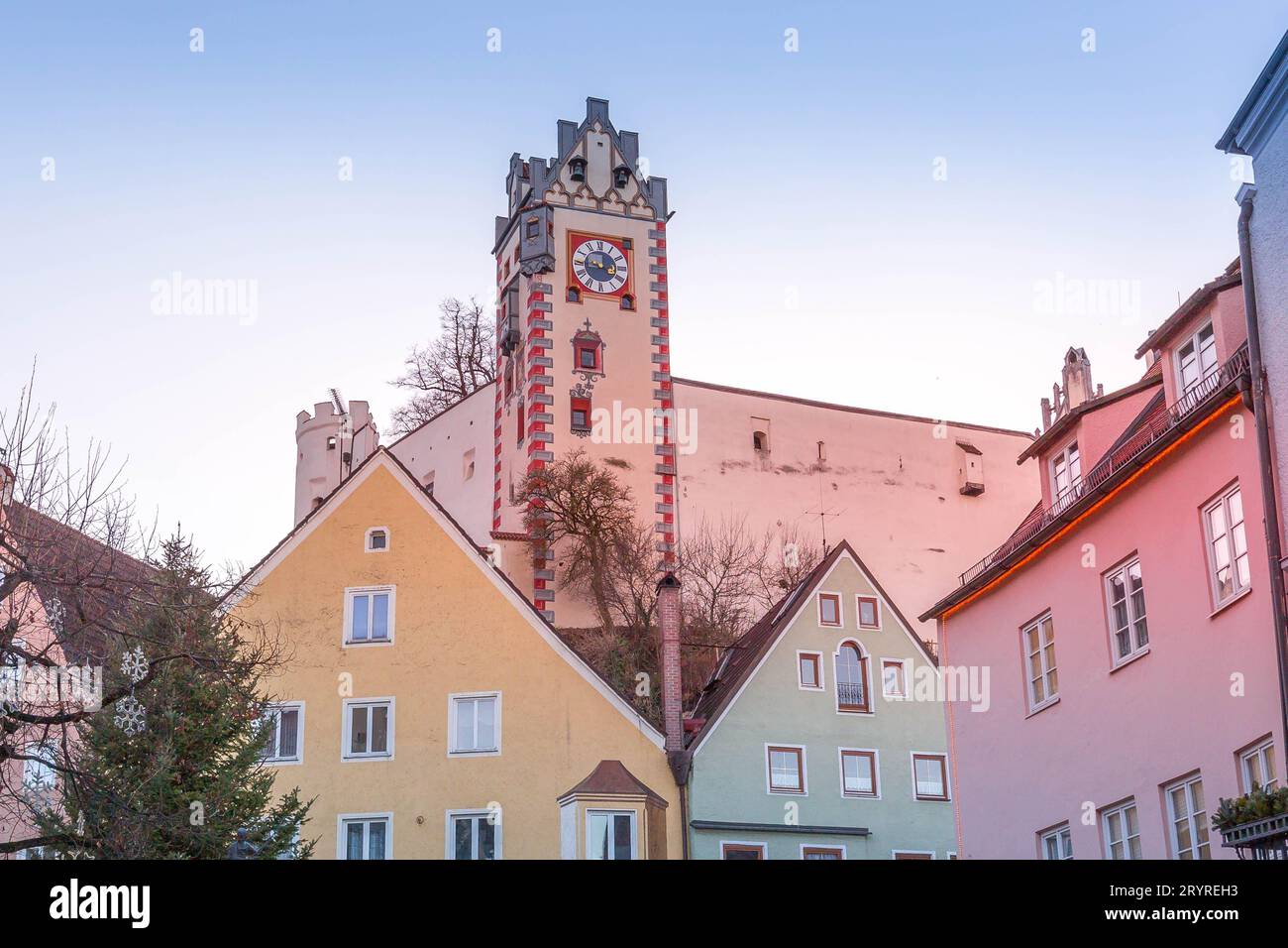 Christmas in fussen bavaria germany hi-res stock photography and images ...