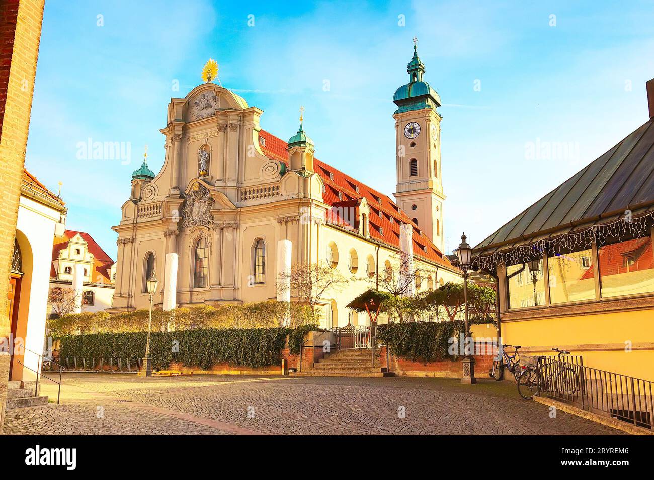 Church of the Holy Ghost in Munich, Germany Stock Photo - Alamy