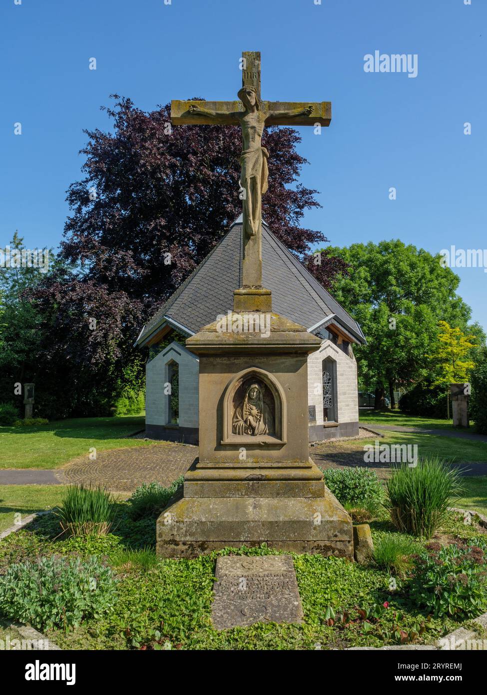 Church in weseke westphalia Stock Photo - Alamy