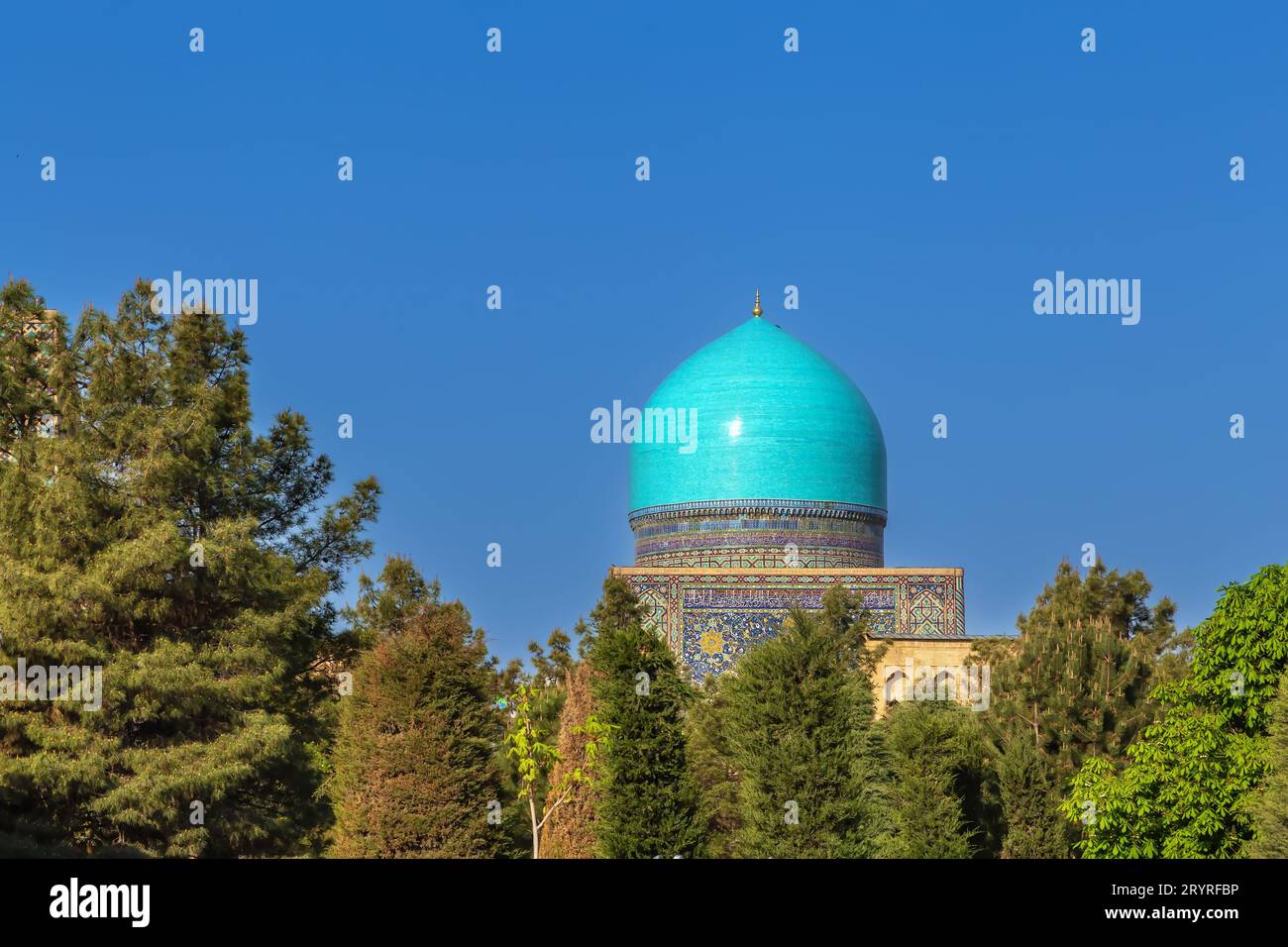 Tilya Kori Madrasa, Samarkand, Uzbekistan Stock Photo - Alamy