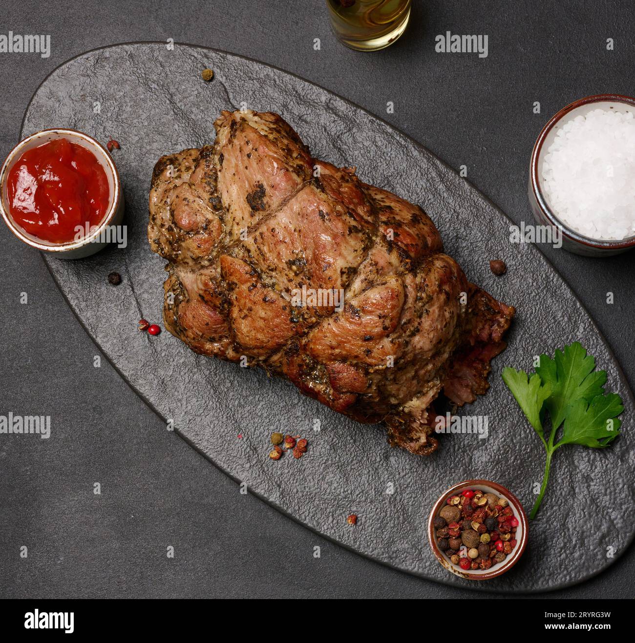 Delicious juicy pork meat hi-res stock photography and images - Alamy