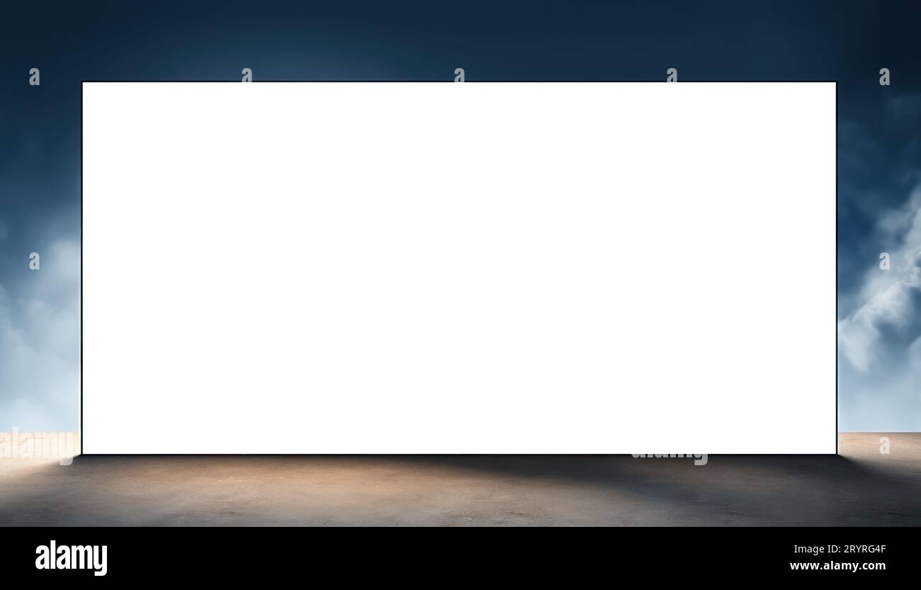 Big Screen Background Stock Photo - Alamy