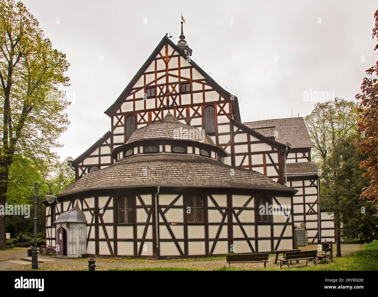 Church of Peace, a UNESCO Site in Swidnica. Poland Stock Photo - Alamy