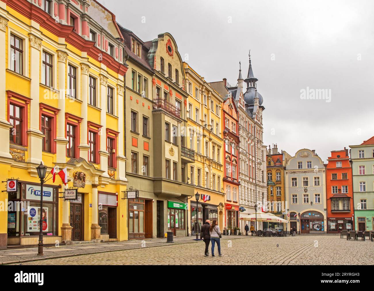 Market Square in Swidnica. Poland Stock Photo - Alamy
