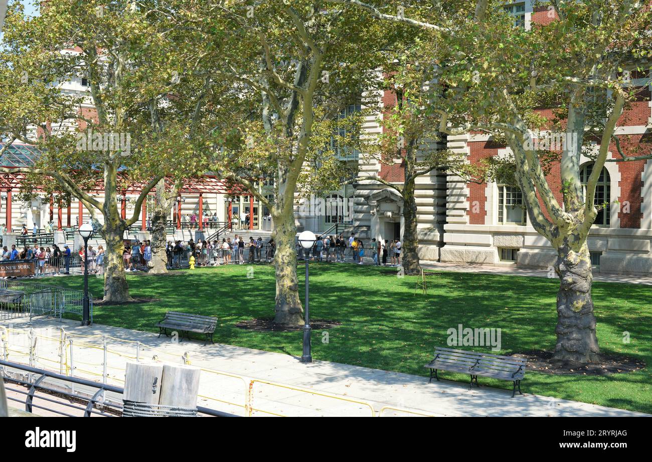 Ellis Island, the symbol of American immigration and the immigrants ...