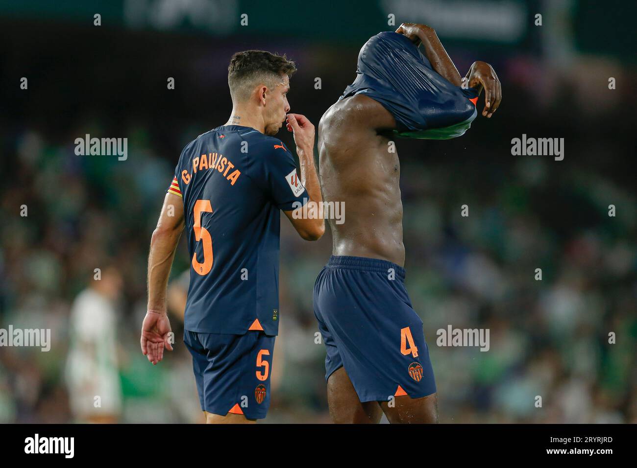 Mouctar Diakhaby of Valencia during the La Liga match between Real ...