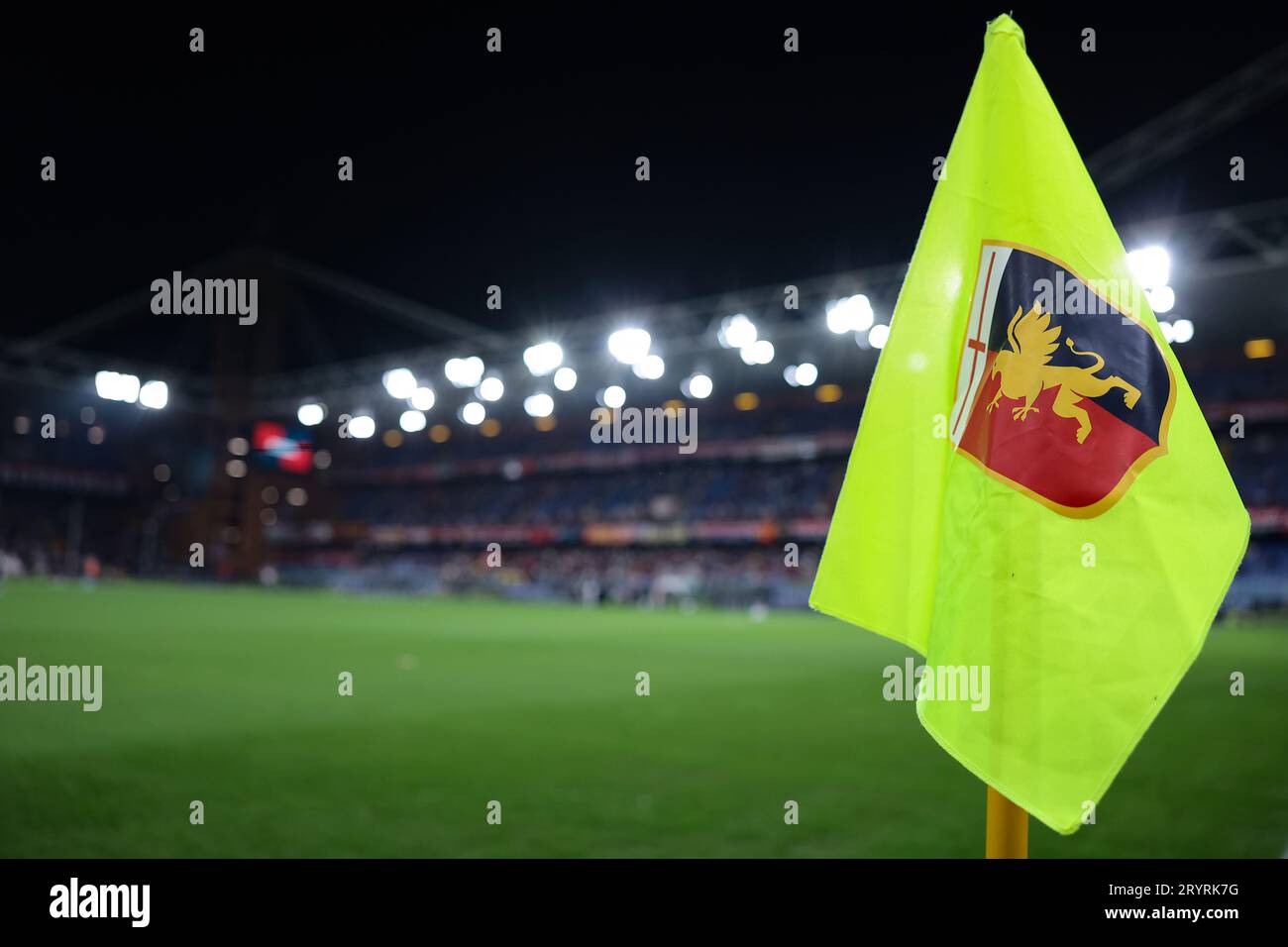 Football general view stadium corner flag hi-res stock photography and ...