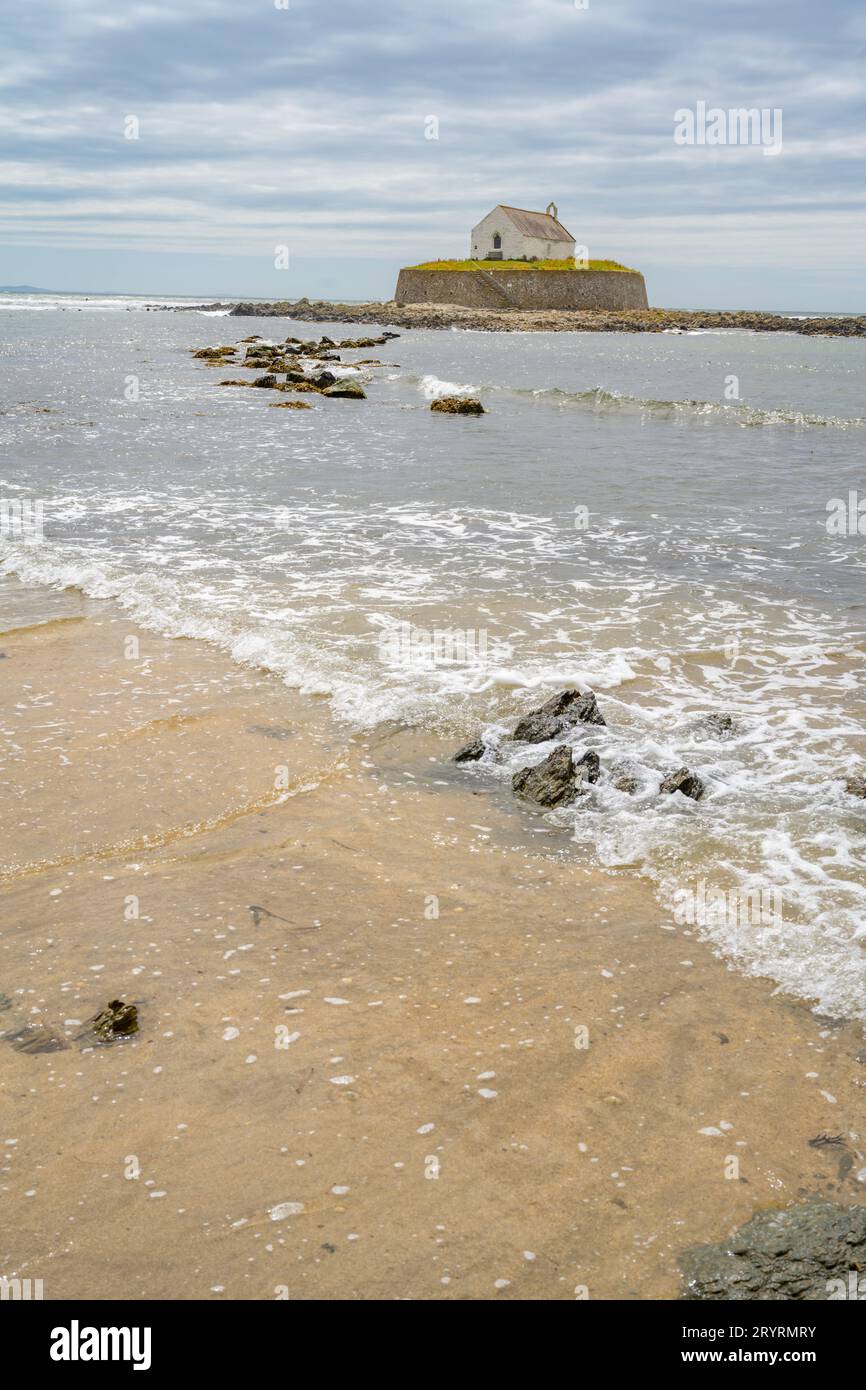 The Church of St. Cwyfan, Porth Cwyfan, Aberffraw, Isle of Anglesey ...