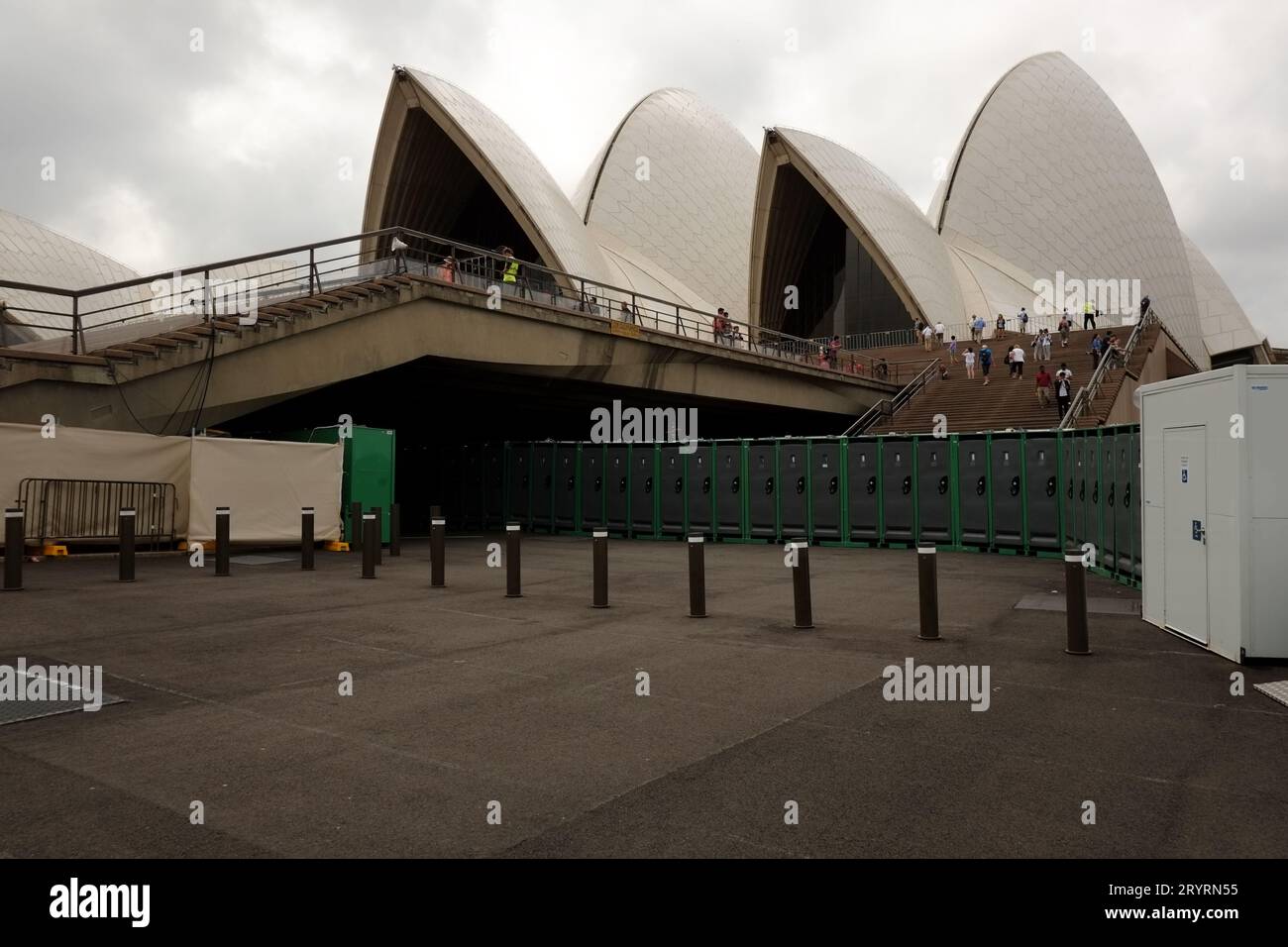 Porta loos hi-res stock photography and images - Alamy