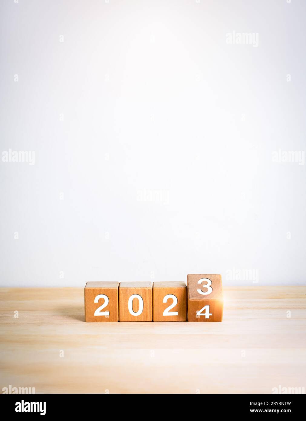 2024 happy new year with change to new era concepts. Flipping the 2023 ...