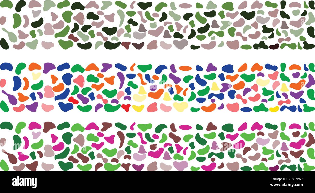 fluid liquids. Blob-shaped organic set. black color cube drops simple shapes. Pebble, inkblot ...